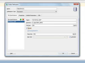 How To Create Tablespace Using SQL Developer - RebellionRider