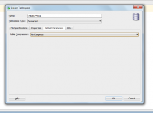 How To Create Tablespace Using SQL Developer - RebellionRider