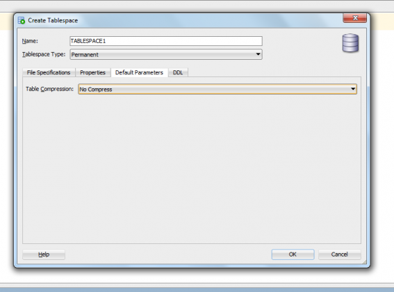 How To Create Tablespace Using SQL Developer - RebellionRider
