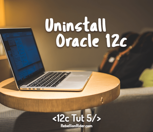 Oracle 12c - RebellionRider