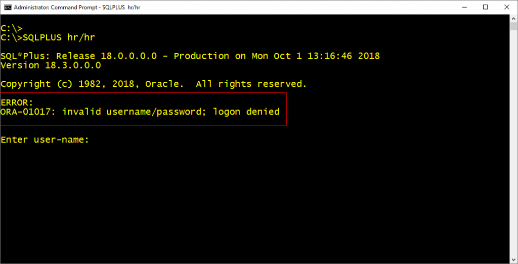 How To Connect With Sample Schema HR In Oracle Database 18c - RebellionRider