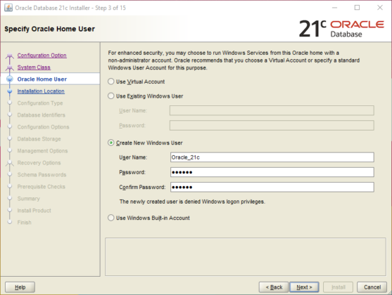 How To Install Oracle Database 21c - RebellionRider