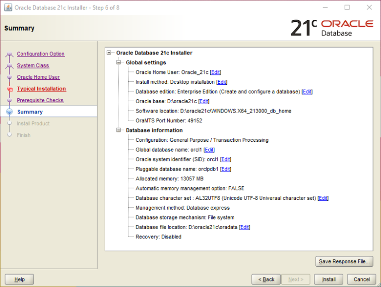 How To Install Oracle Database 21c - RebellionRider