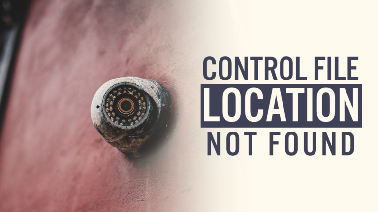 What Is The Location of Oracle Control File - RebellionRider