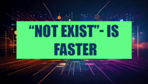 Ultimate Guide: 7 Reasons Why NOT EXISTS vs NOT IN is Faster – A ...